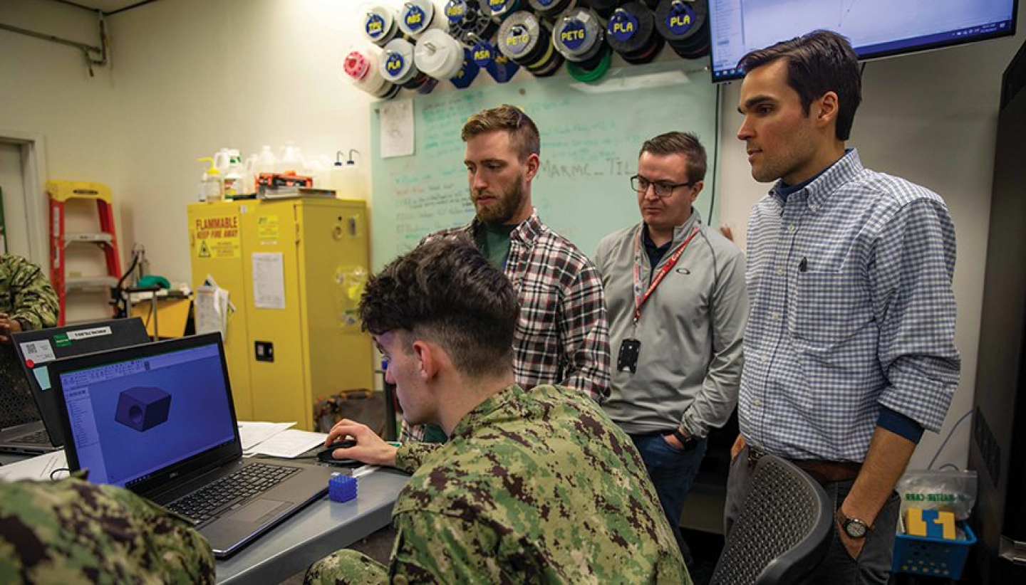 Navy Expands Additive Manufacturing Aboard Ships | RealClearDefense