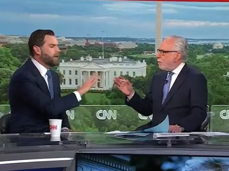 CNN's Wolf Blitzer To Sen. J.D. Vance: Do You Agree With Donald Trump ...