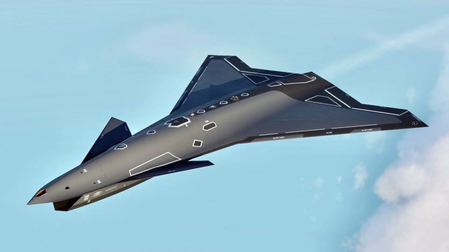 Stealthy Fighter-Like Wingman Drone Concept Unveiled by Airbus ...
