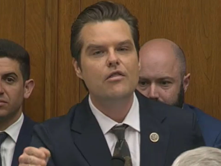 Gaetz Grills Garland About Matthew Colangelo Moving From DOJ To Bragg's ...