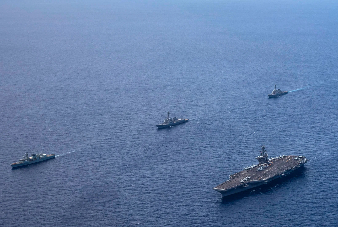 U.S. Carriers Reagan and Roosevelt Join Pacific Valiant Shield 2024 ...