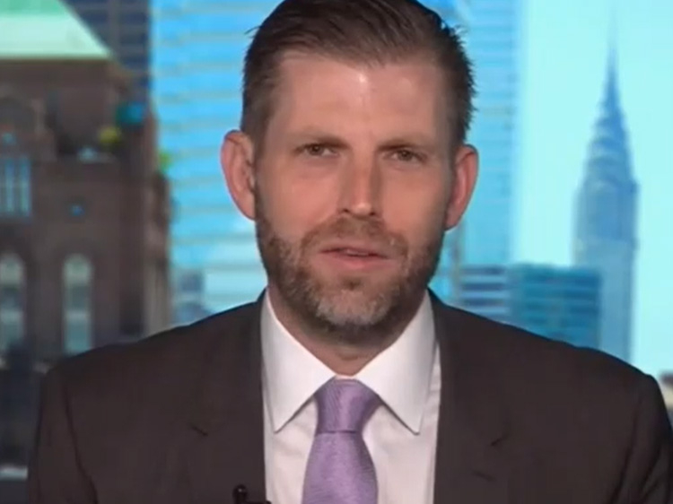 Eric Trump: President Trump Won't Just Be Debating Biden, He'll Be ...
