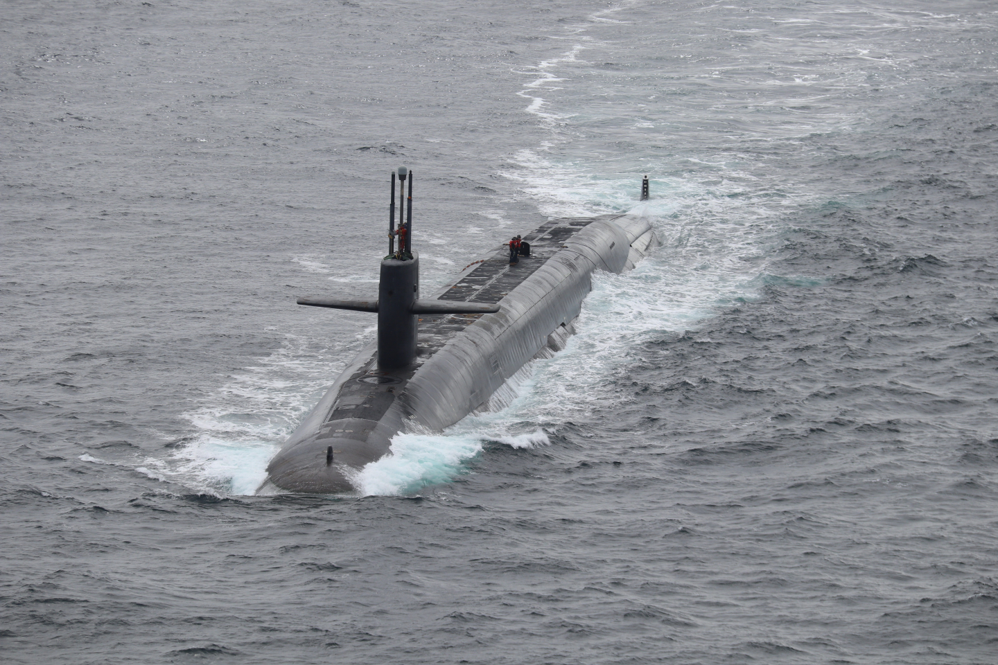 Russia Freaked: U.S. Navy Surfaced a Ohio-Class Sub as a Warning ...