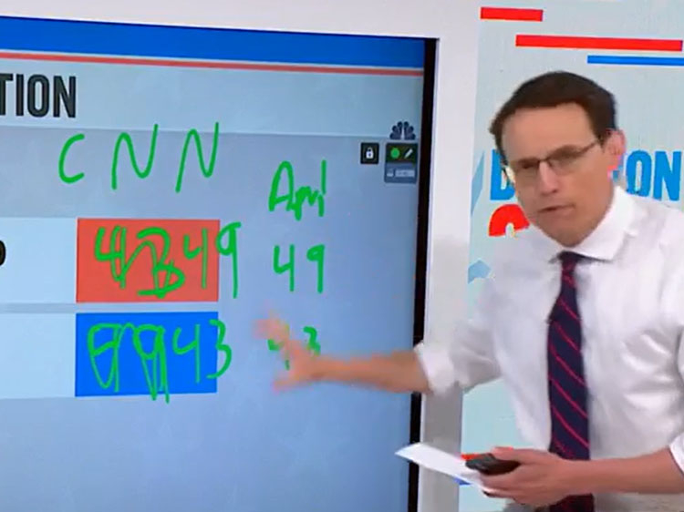 NBC's Kornacki: More Polls Suggesting Shift Away From Biden After ...