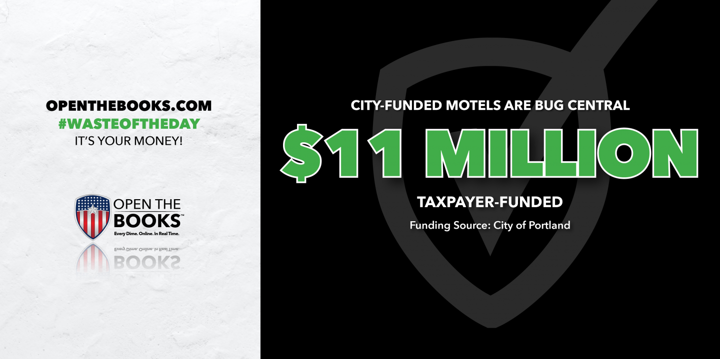 Waste of the Day: Portland Money Went to Roach-Infested Hotel ...