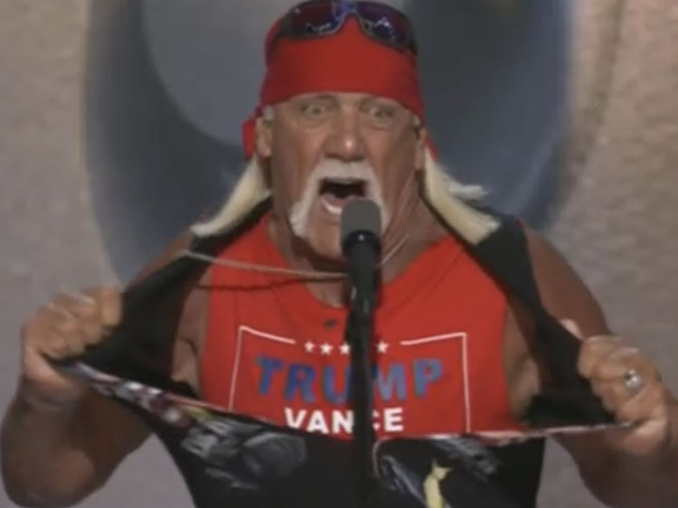 Hulk Hogan At RNC: "What Are You Gonna Do When Donald Trump And All The ...