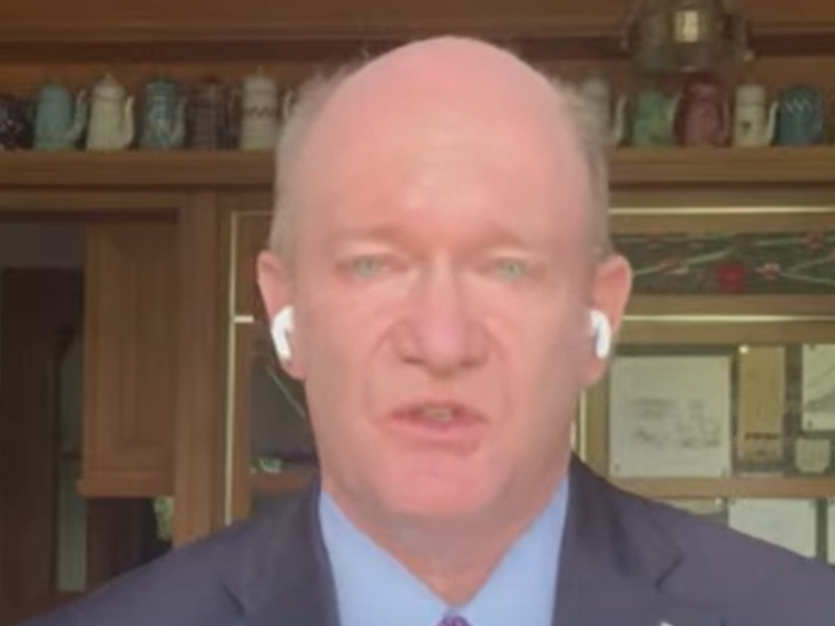 Sen. Chris Coons Tearful About Biden Dropping Out Of Race: "The ...