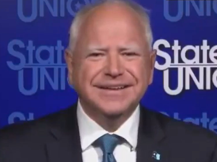 Gov. Tim Walz: More Than Happy To Embrace "Big-Government Liberal ...