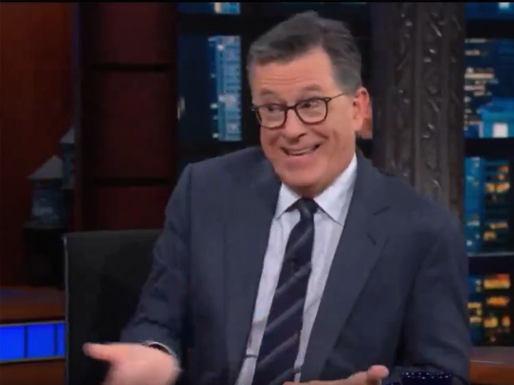 Must See: Stephen Colbert Accidentally Gets Laughs Saying CNN Is ...