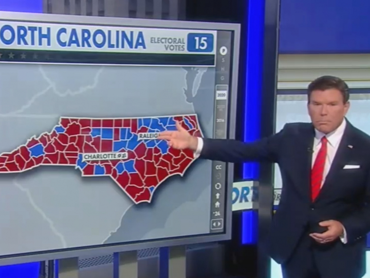 Bret Baier Map: Hurricane Helene's Impact On 2024 Race, Absentee ...