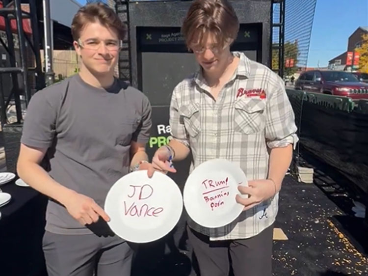 Democratic Party Youth Activists Smash Plates To "Rage Against Project ...