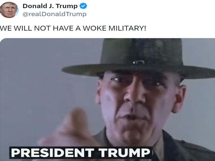 Trump Campaign Ad Pits "Full Metal Jacket" Against "Comrade Kamala ...