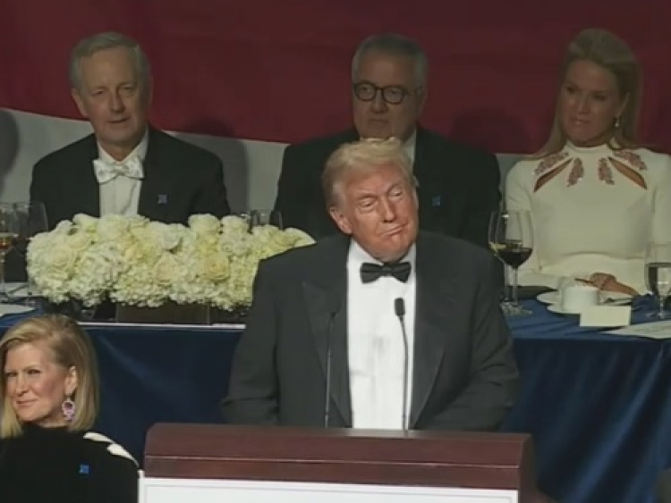 Trump at Al Smith Dinner: Kamala Harris Is Too Busy Receiving Communion ...