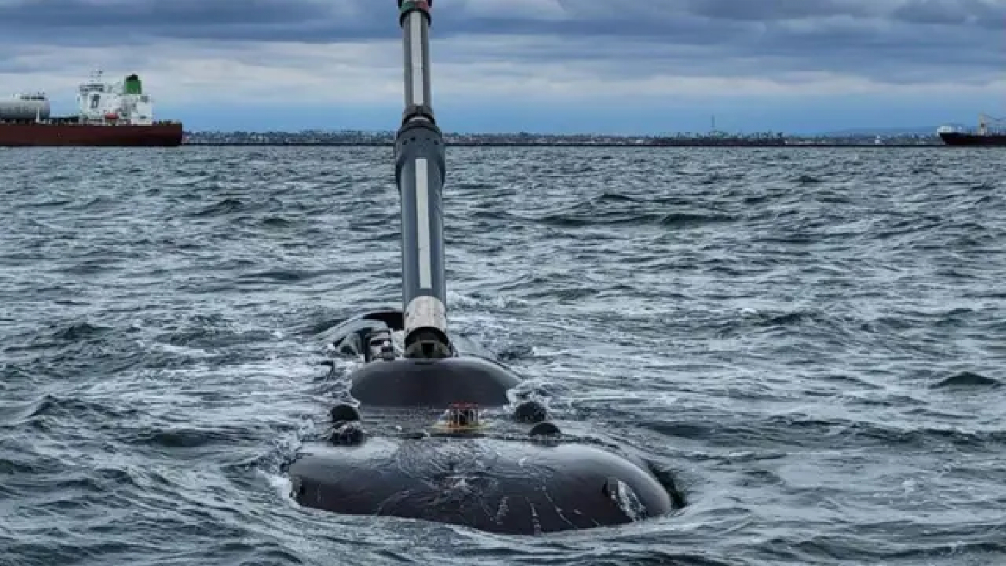 Navy's Orca XLUUV Completes 48 Hours Autonomous Run | RealClearDefense