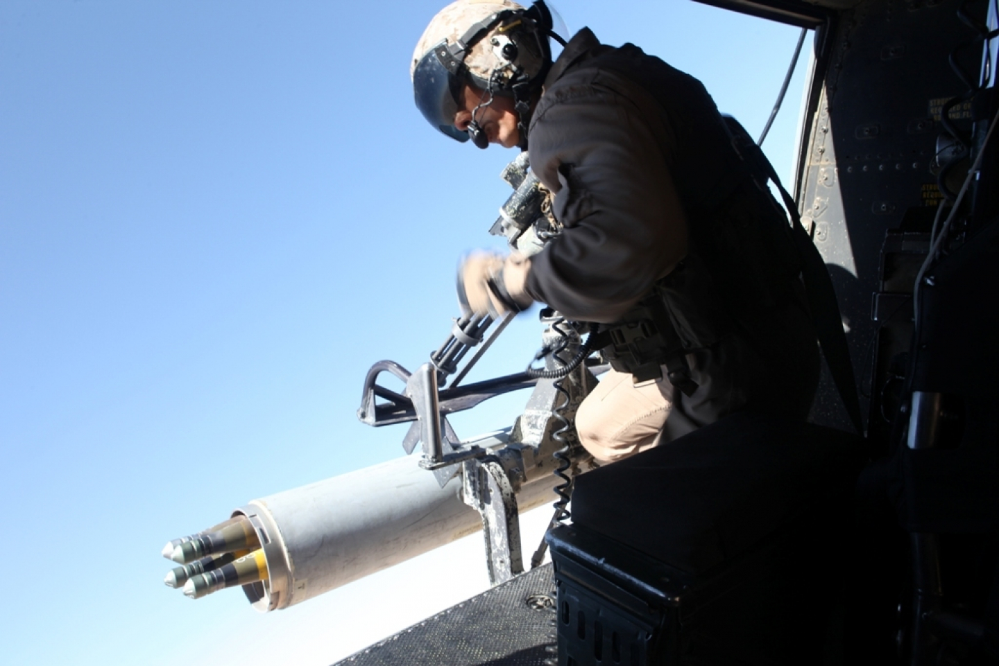 Marines Unleash Powerful Live Fire From Uh 1y Venom Helicopters