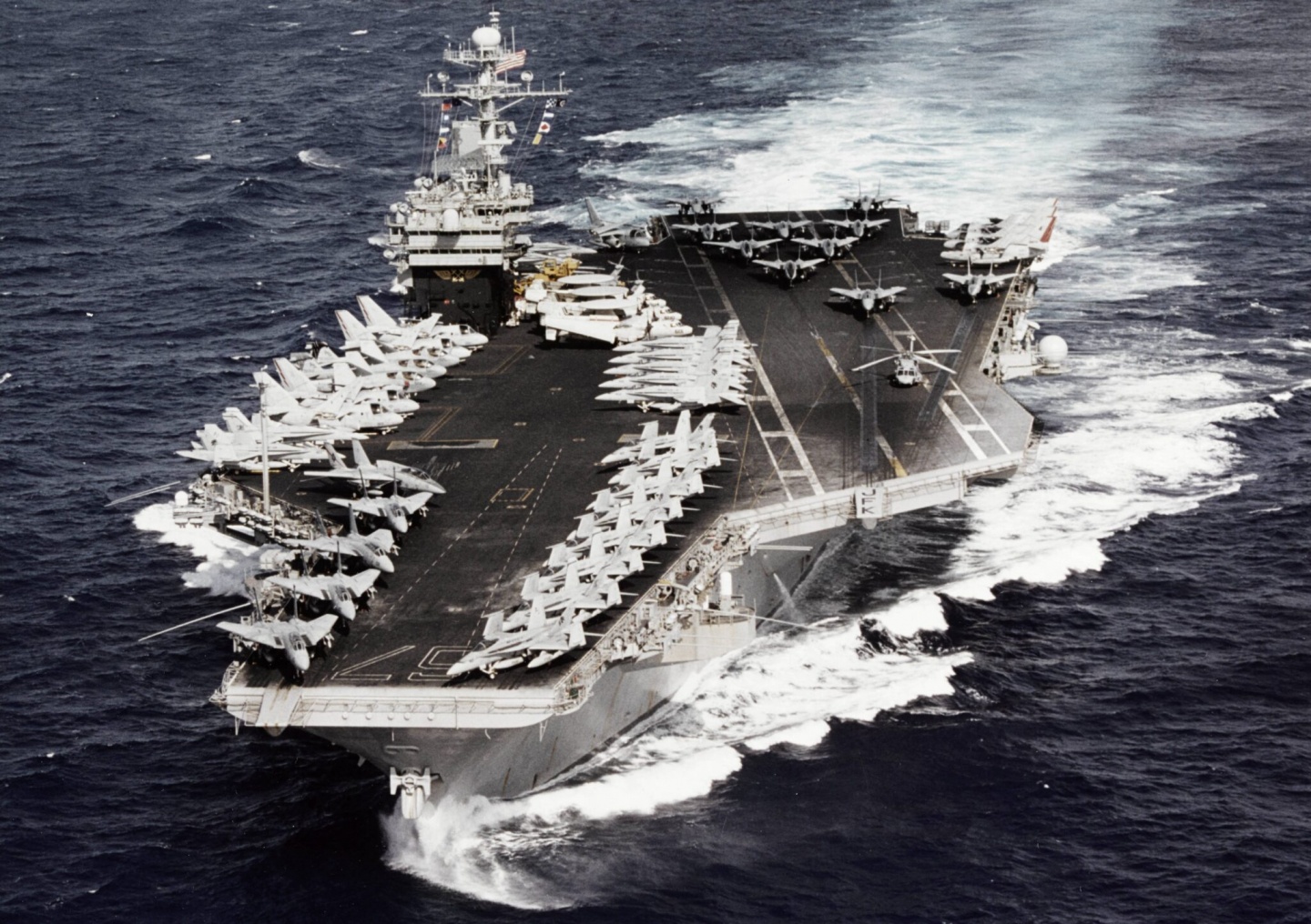 First John F. Kennedy Aircraft Carrier Takes Final Voyage ...