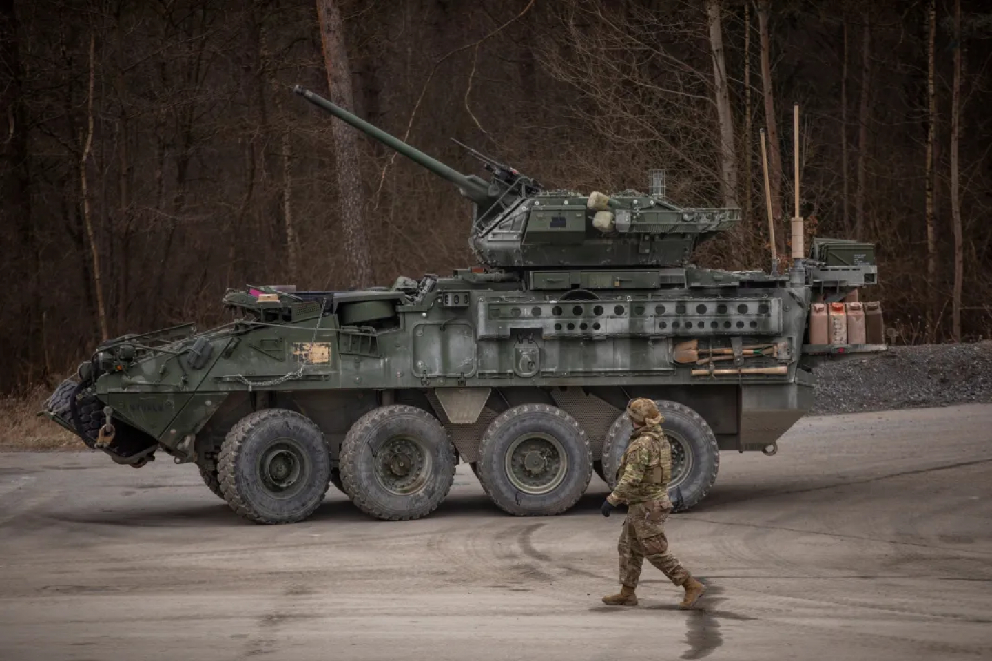 General Dynamics To Integrate Army’s Stryker Enhanced Armor ...