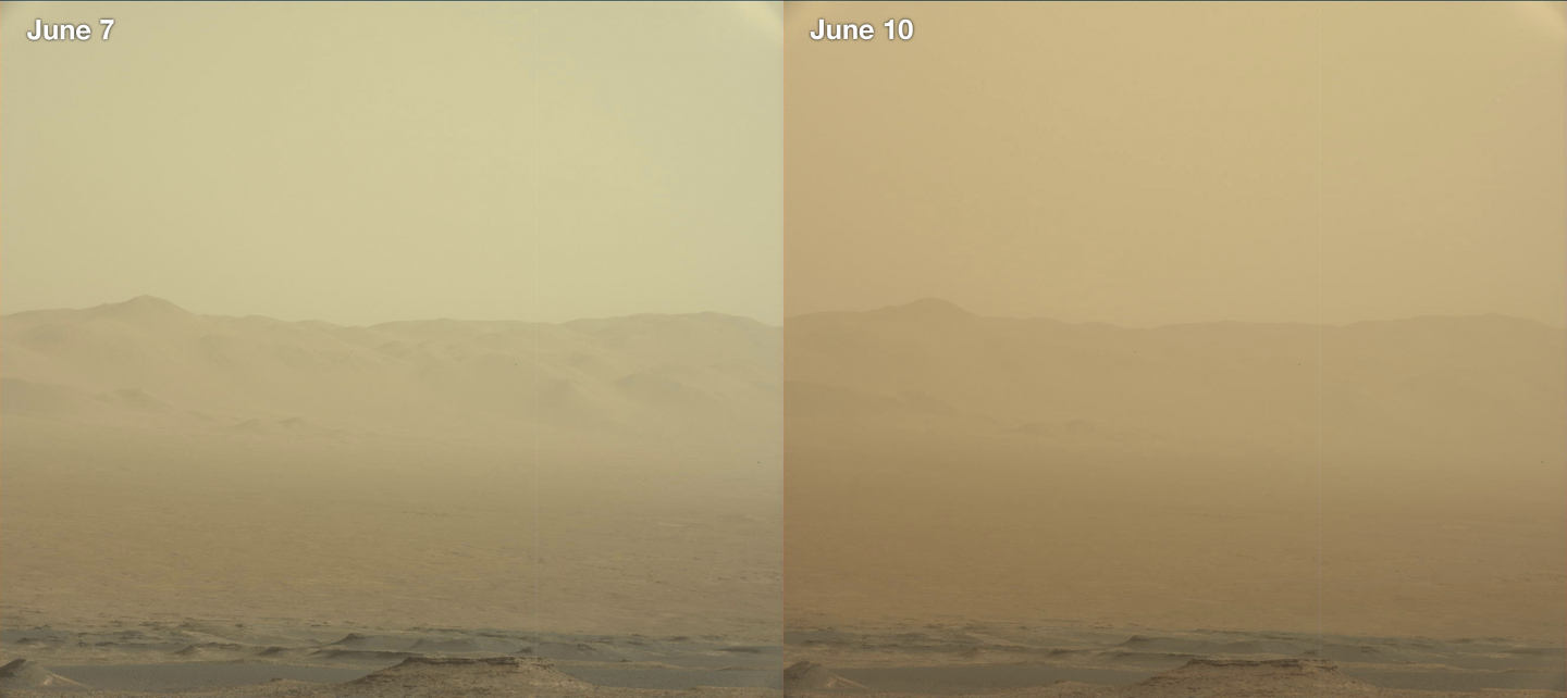 Curiosity Spies Stunning Clouds at Twilight on Mars | RealClearScience