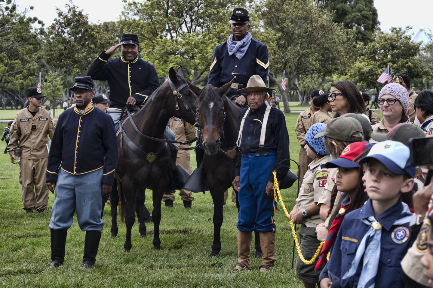 Buffalo Soldiers Honored for Their Role in Military History ...