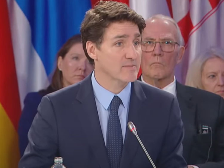Trudeau In Ukraine: Russia's Illegal War Is An Attack On Our Democratic ...