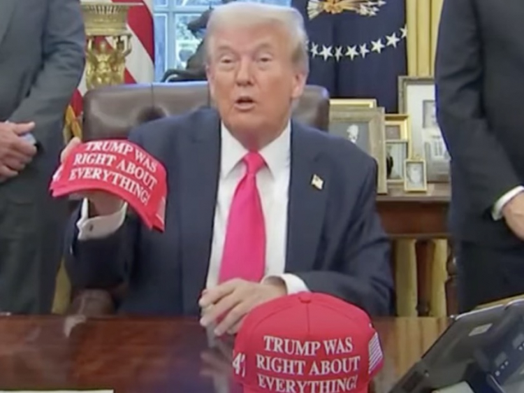 Trump Offers "Trump Was Right About Everything" Hats To Media: "Would ...
