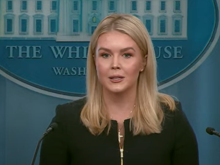 Watch Live: White House Press Briefing With Karoline Leavitt | Video ...