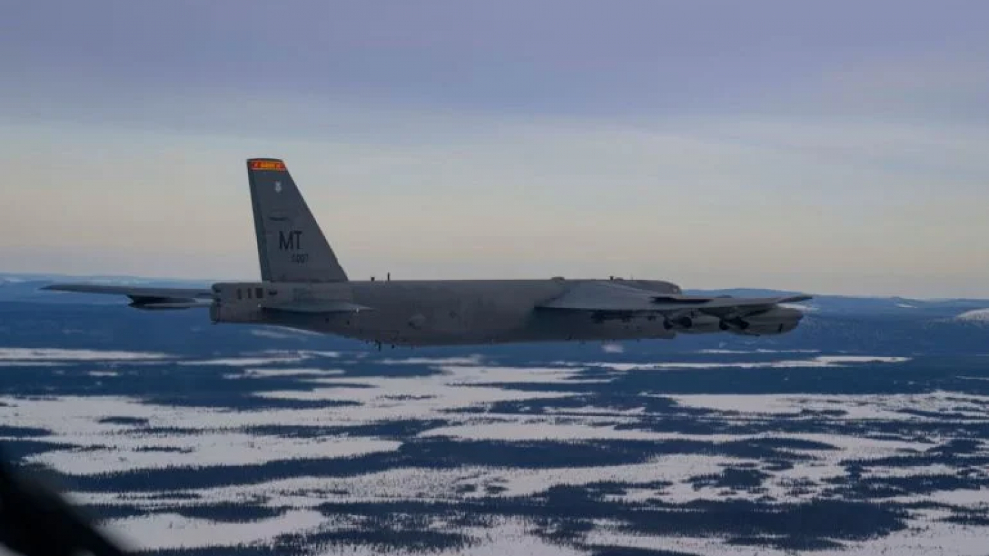 B-52H Stratofortresses Conducts First Live Weapons Drop in Sweden ...