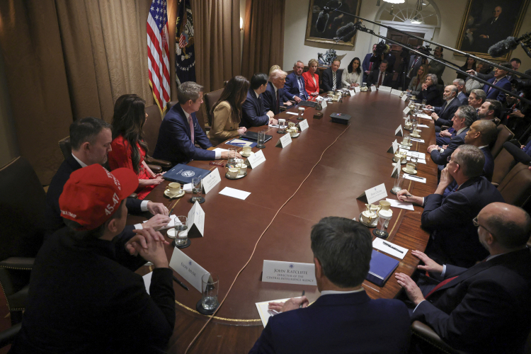 President Trump Hosts WH Cabinet Meeting: Document Declassification ...
