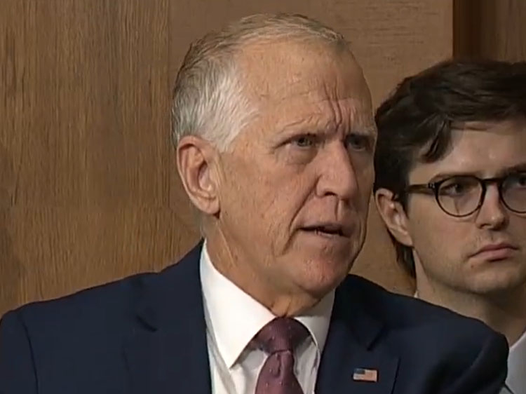 GOP Sen. Thom Tillis To US Trade Rep: "Whose Throat Do I Get To Choke ...