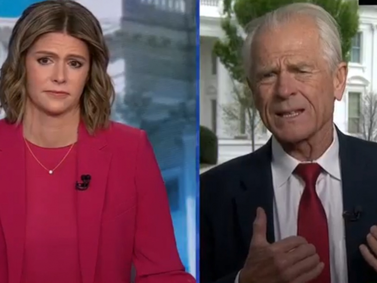 WH's Peter Navarro to CNN's Kasie Hunt: CNBC Is Going To Sue CNN For ...