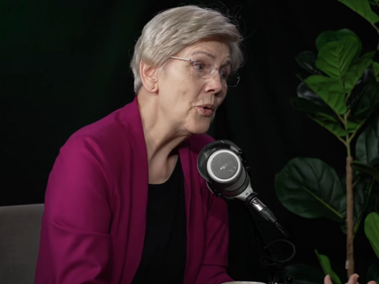 Warren Squirms Defending What She Said About Biden: "Senator, 'On His ...