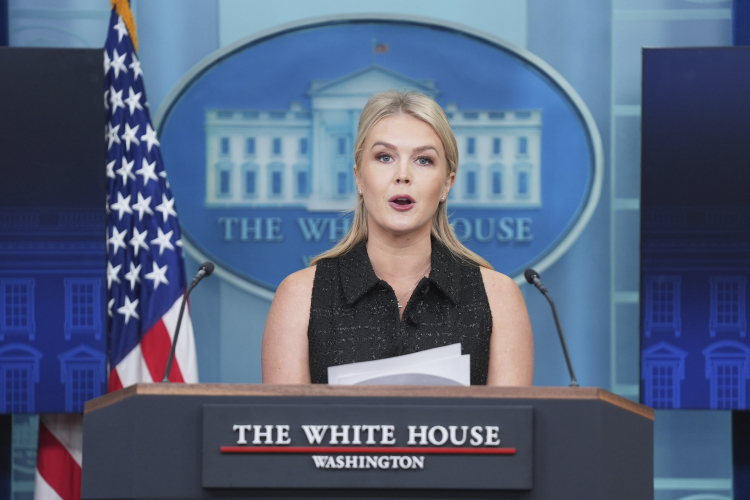 Watch Live: White House Press Briefing With Karoline Leavitt | Video ...
