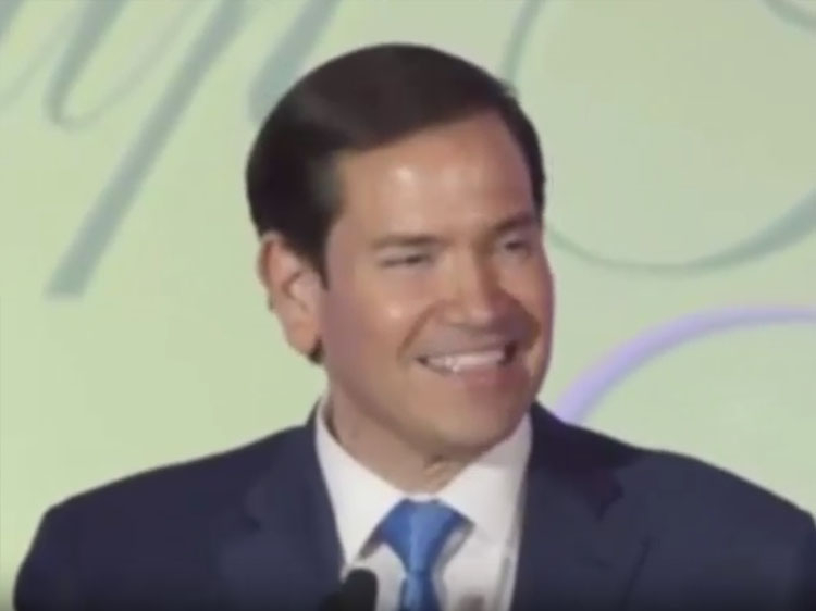Rubio Jokes About Having Four Jobs: I Wanted Surgeon General, "You Get ...