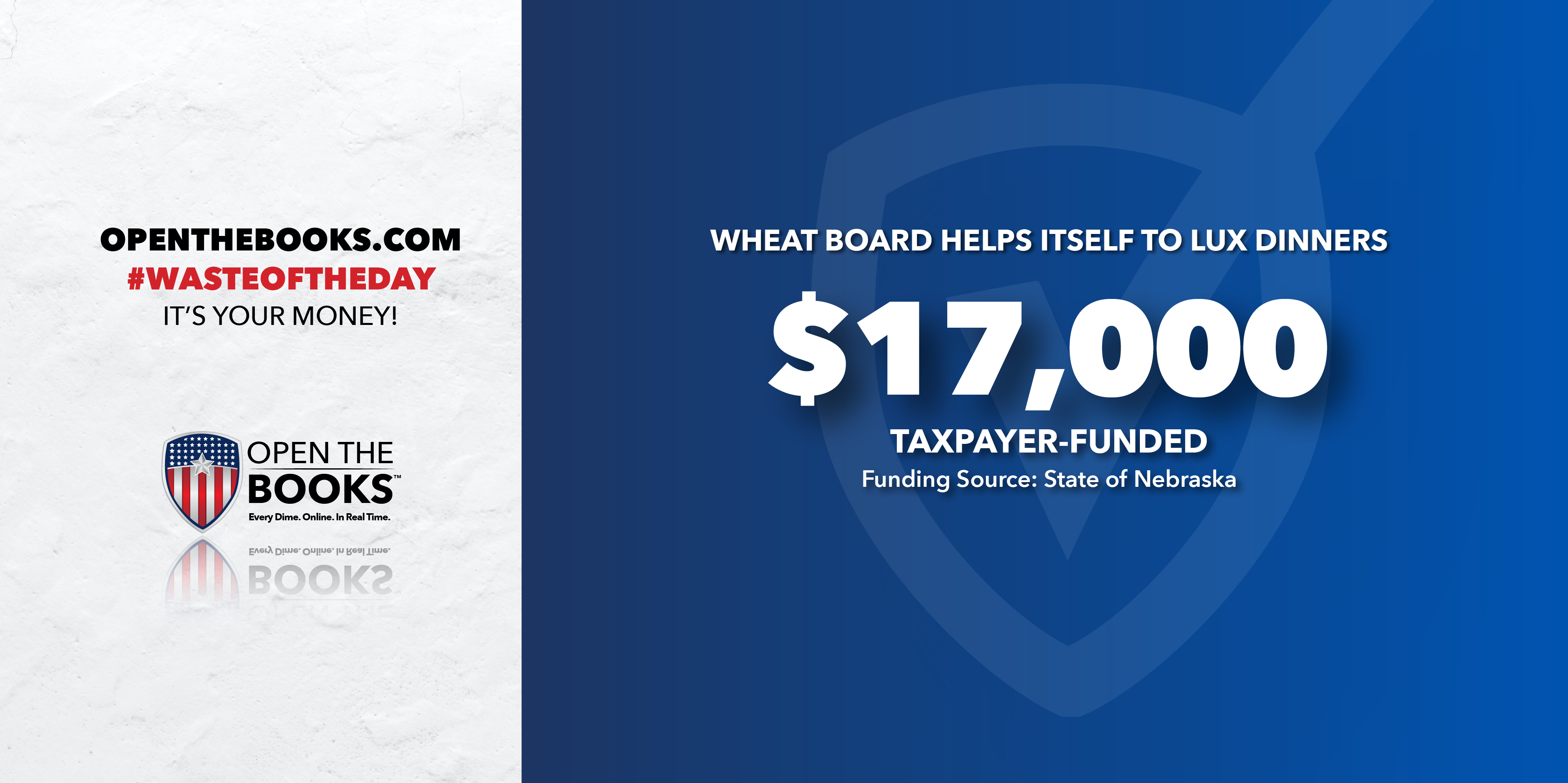 Waste of the Day: Steak Dinners for Nebraska Board ...