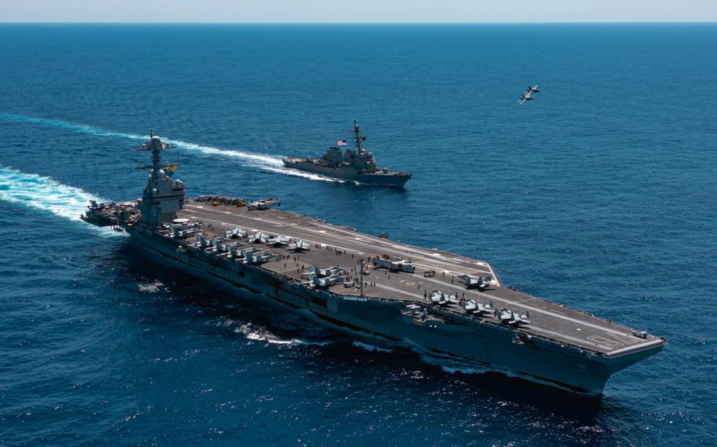 USS Gerald R. Ford To Become Third CSG in the Middle East ...