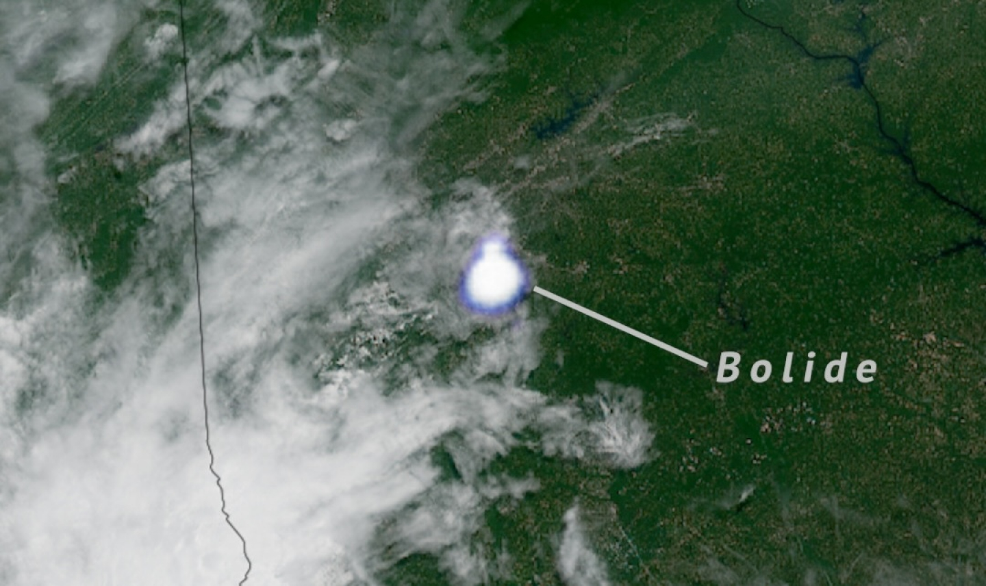 Blazing Daylight Fireball Reported Over U.S. Southeast | RealClearScience