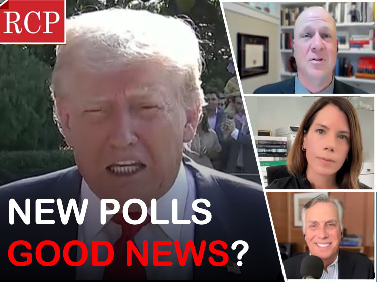RCP Podcast: New Polls Concerning For Republicans, WH Pivots on Epstein ...