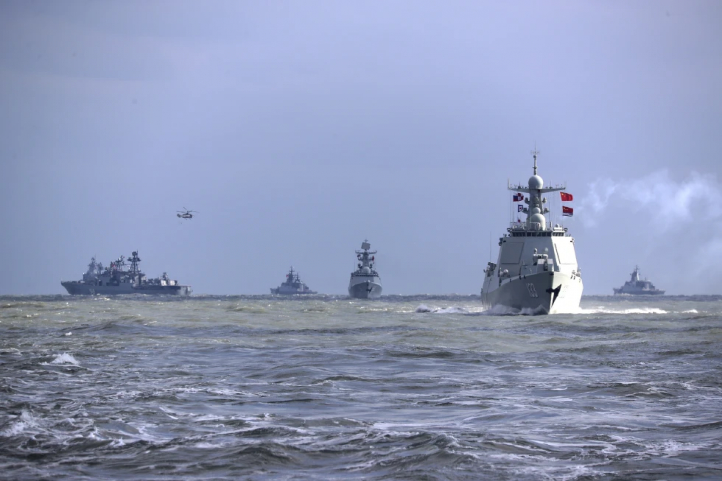 China and Russia To Hold Joint Naval Exercise Near Japan Next Month ...