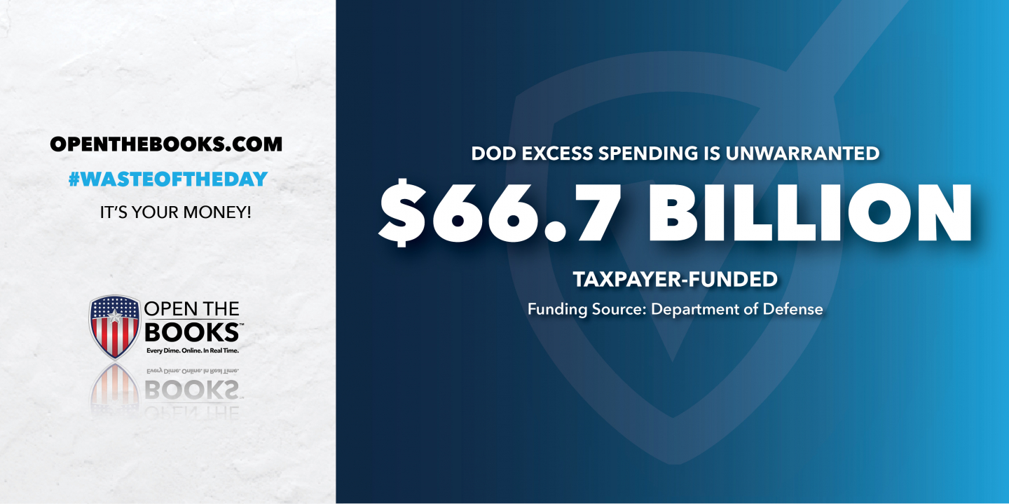 Waste of the Day: DOD Spending Lacks Transparency, Checks | RealClearInvestigations