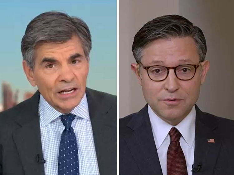 Stephanopoulos to Speaker Johnson: Why Are You Against Democrats ...