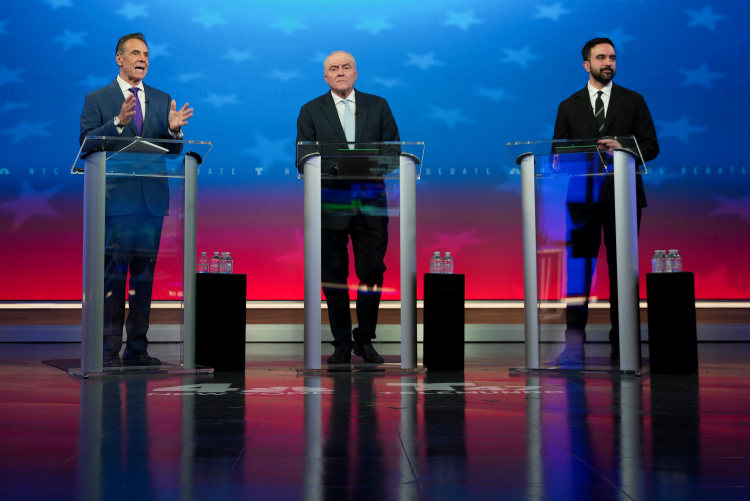 Mamdani Torches Cuomo as 'Trump's Puppet' at NYC Debate | RealClearPolitics