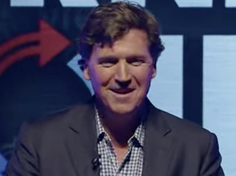 Watch: Tucker Carlson Hosts Turning Point USA Event at Indiana ...