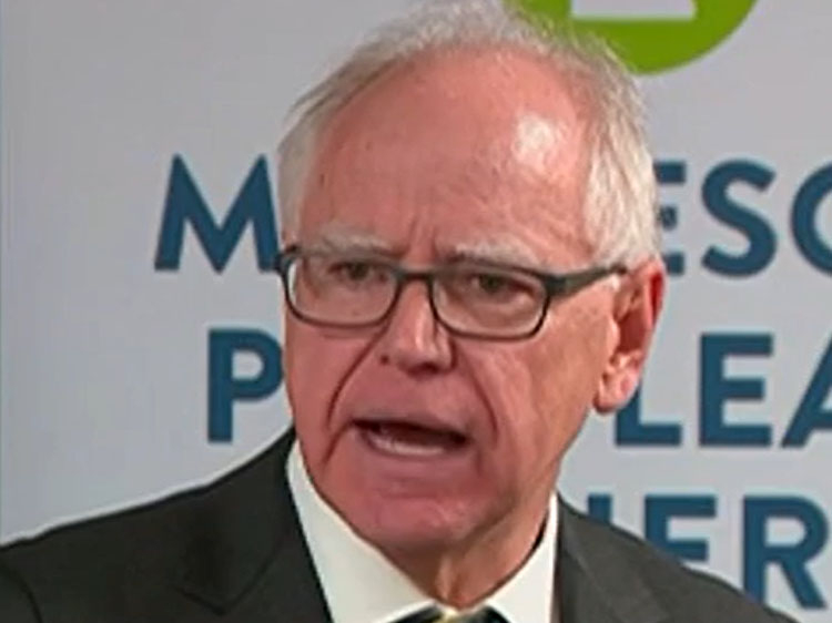Gov. Tim Walz: Trump "Waging War On Minnesota" -- Appropriately, It Is ...