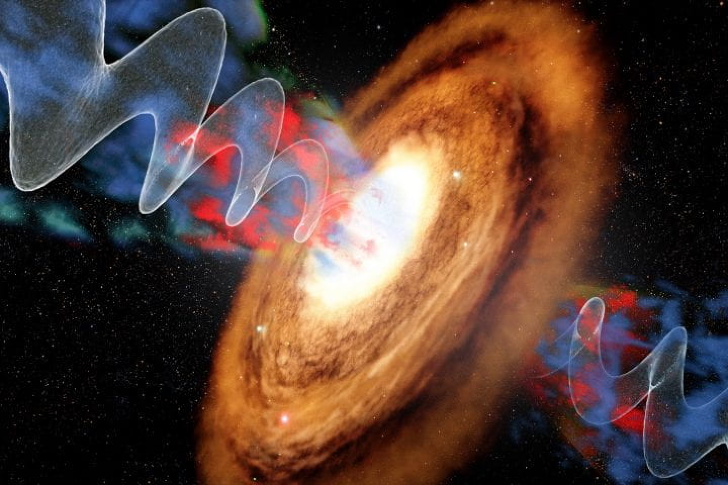 Astronomers Spot Largest-Known Stream of Super-Heated Gas ...