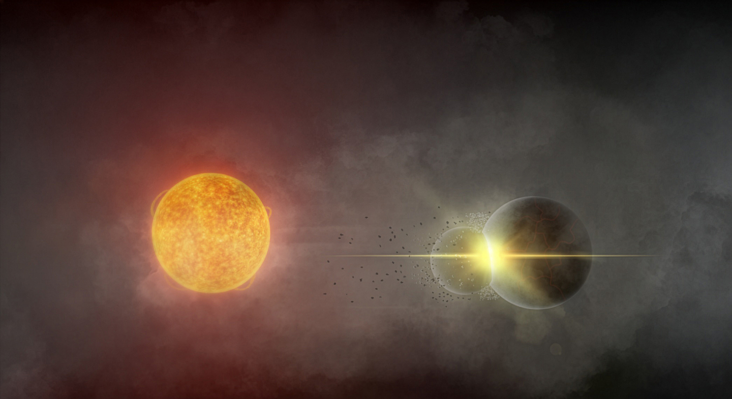 Astronomers See Rare Evidence of Two Planets Colliding | RealClearScience