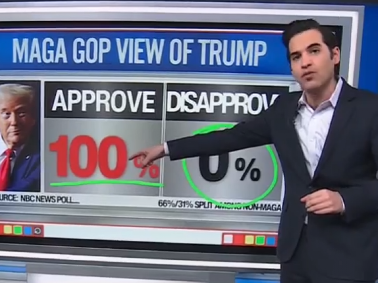 Enten: Trump Has a 100% Approval Rating With MAGA, Coalition Is Larger ...