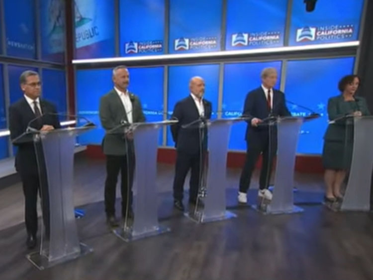 Watch Live: First Debate In California Governor Race | Video ...