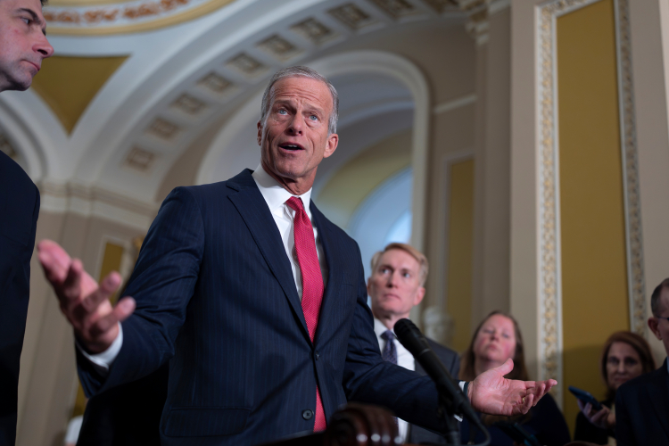 If Thune Can't Do It, Then Somebody Else Needs To Step In ...